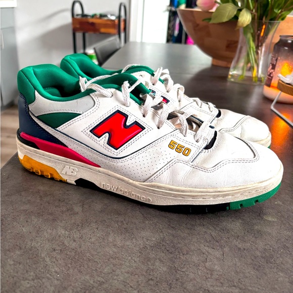 New Balance | Shoes | New Balance 55s Retro Red Yellow Green Navy ...
